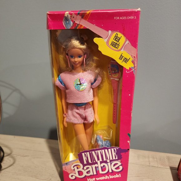 Barbie | Toys | Vintage 986 Funtime Barbie Nib | Poshmark